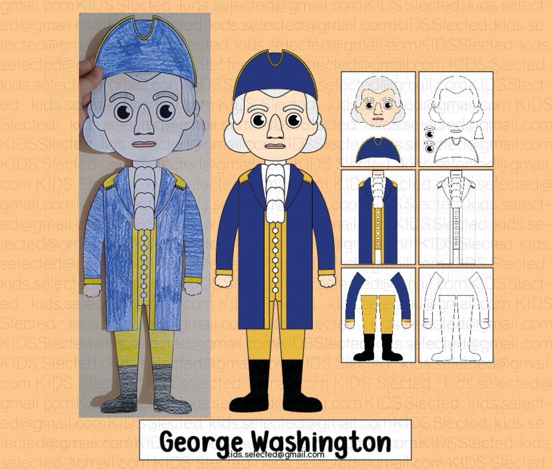 Presidents Day Craft Bulletin Board George Washington Activities ...