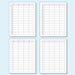 4 Column Appointment Planner Hourly Planning Sheet Undated Daily ...