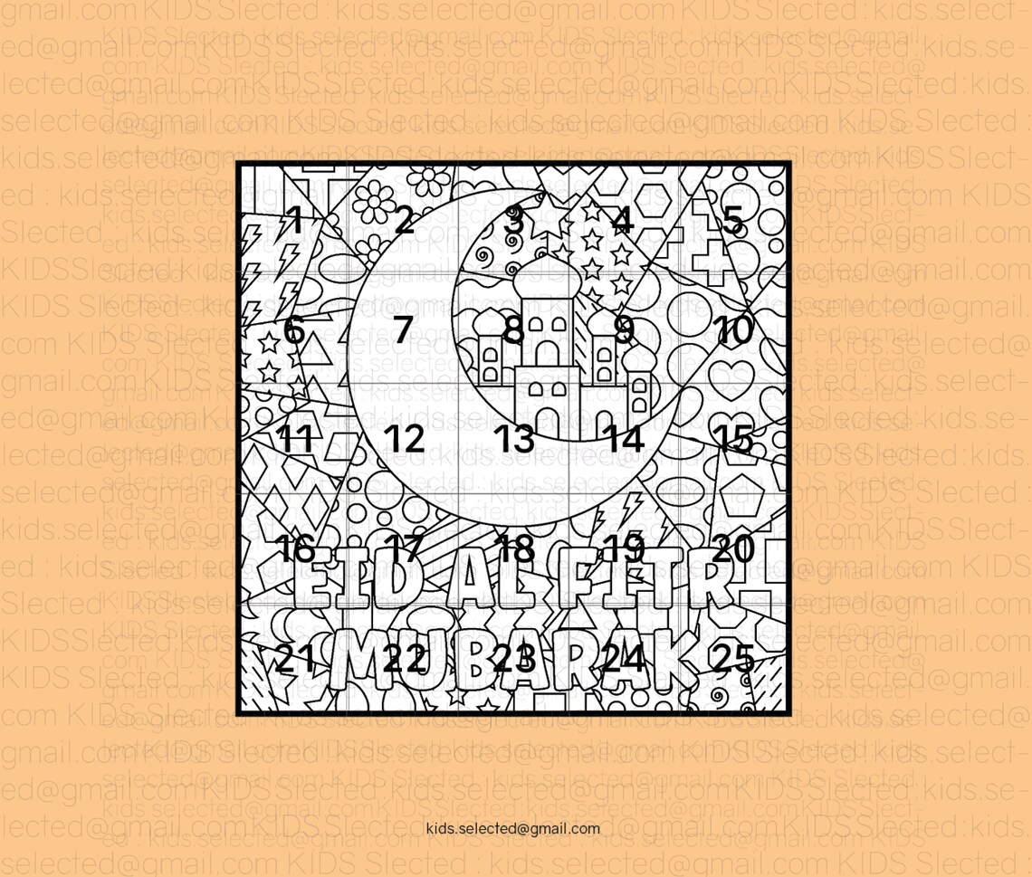 Eid Al Fitr Bulletin Board Ramadan Coloring Pages Activities Pop Art ...