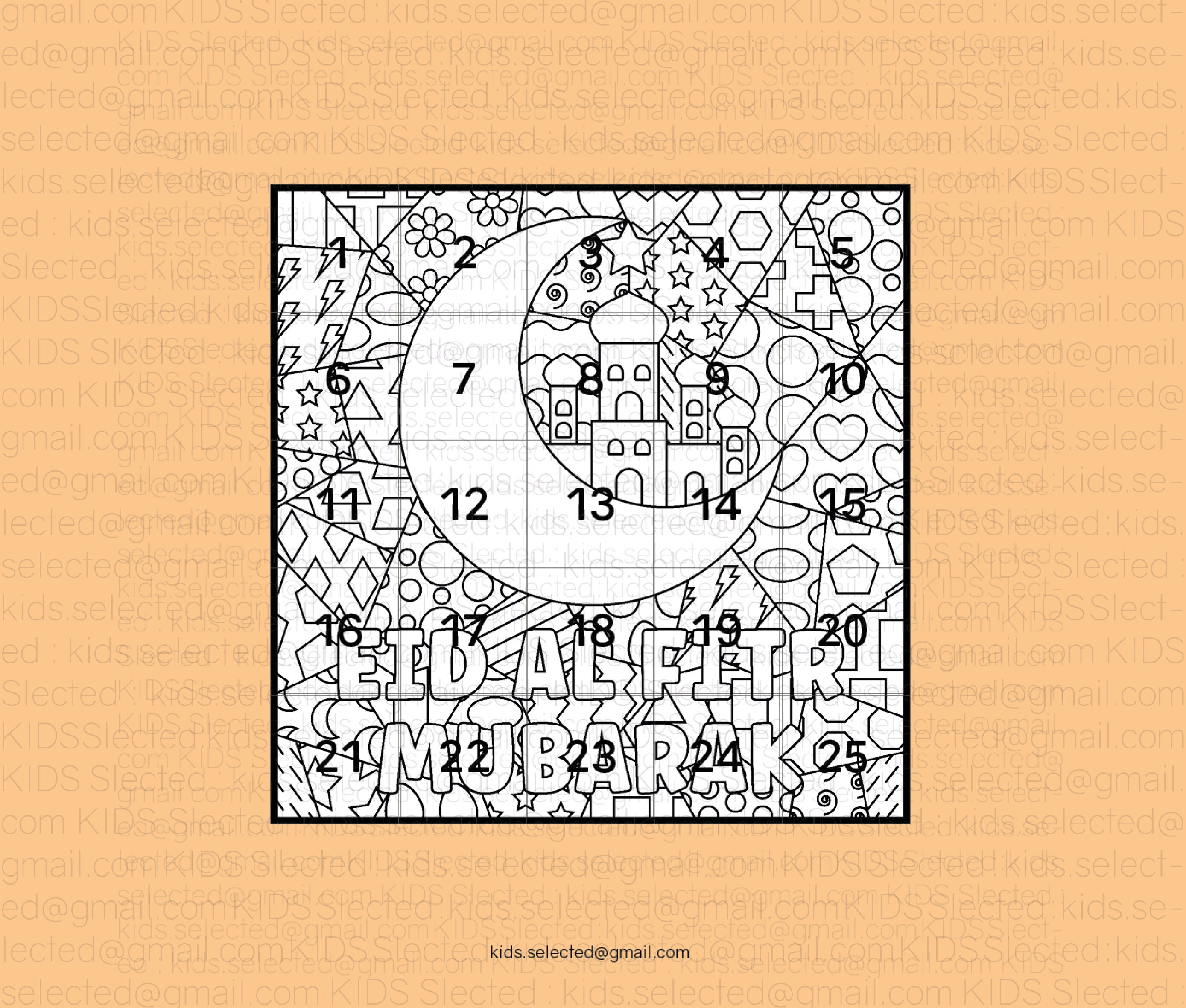 Eid Al Fitr Bulletin Board Ramadan Coloring Pages Activities Pop Art ...