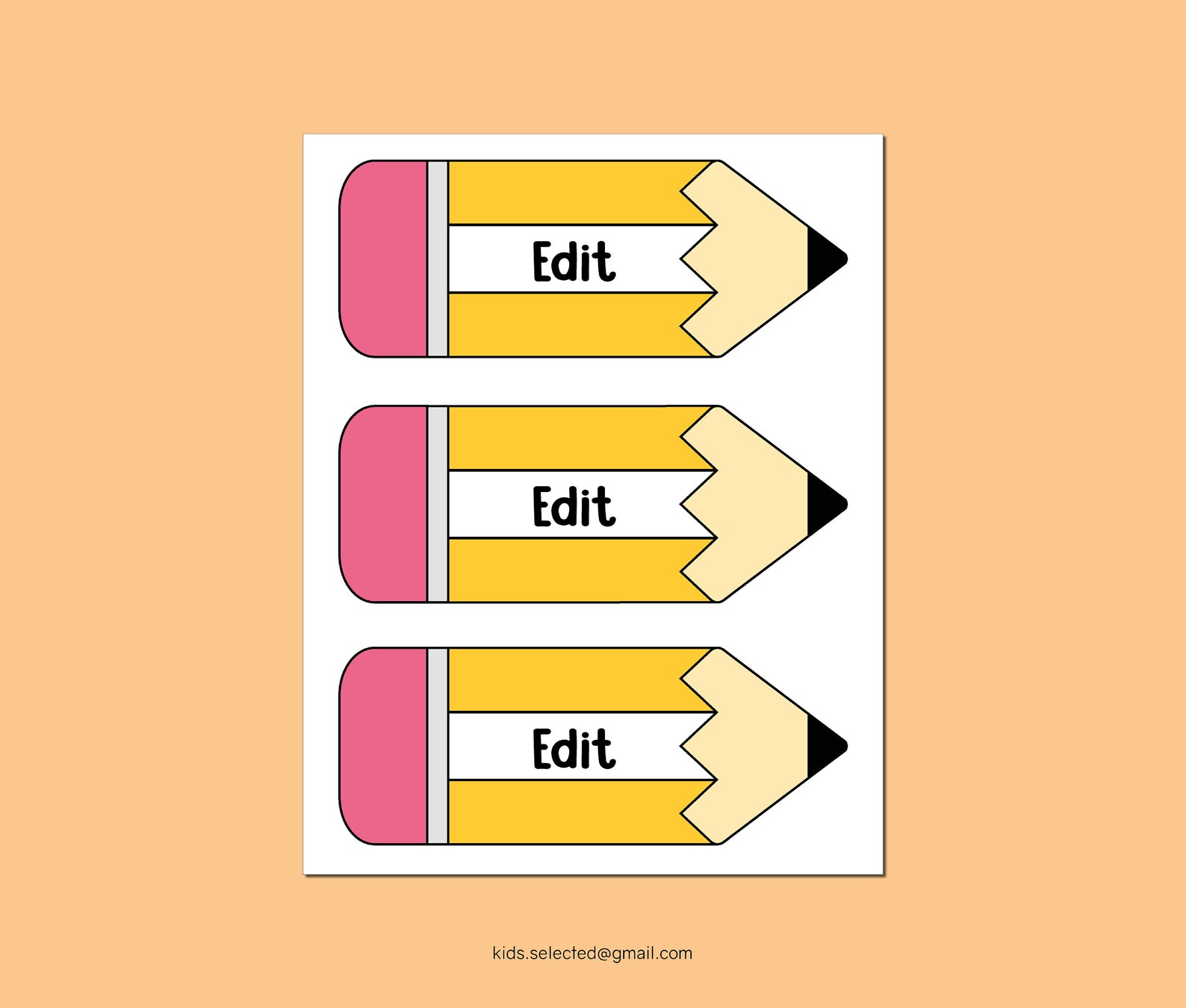 Editable Name Tags For Kids Printable Student Desk Name Plate Label 
