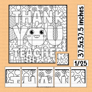 Teacher Appreciation Week Bulletin Board Coloring Pages Activities Pop ...