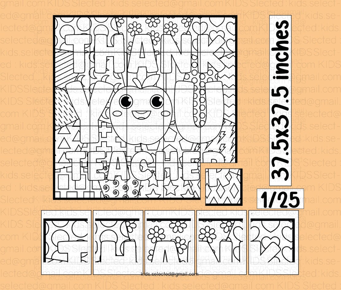 Teacher Appreciation Week Bulletin Board Coloring Pages Activities Pop ...