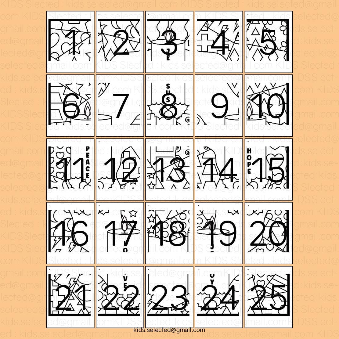 Advent Wreath Coloring Pages Collaborative Pop Art Poster Bulletin ...