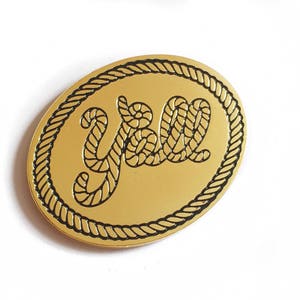 Y'all Rope Enamel Pin - Etsy