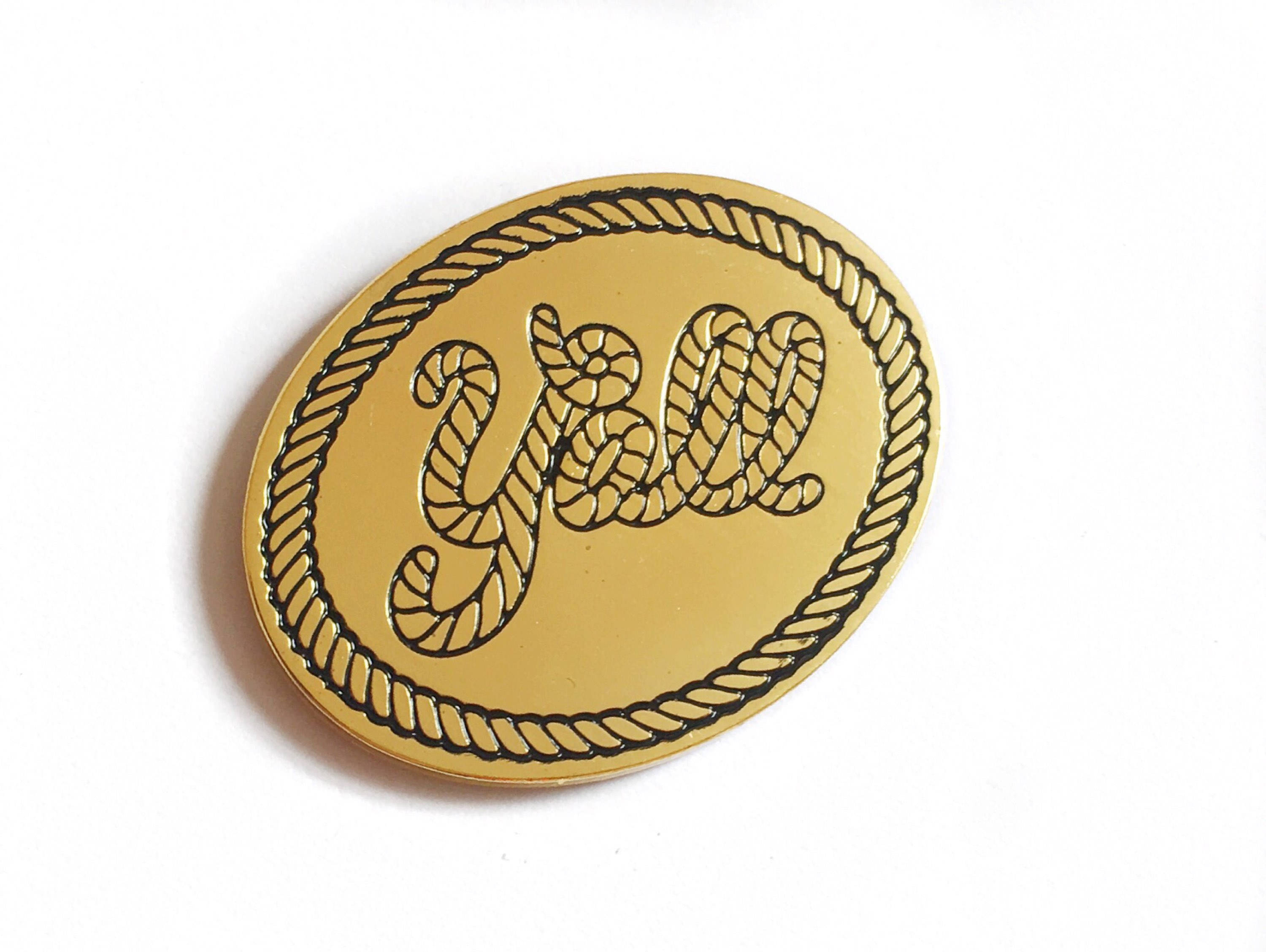 Y'all Rope Enamel Pin - Etsy
