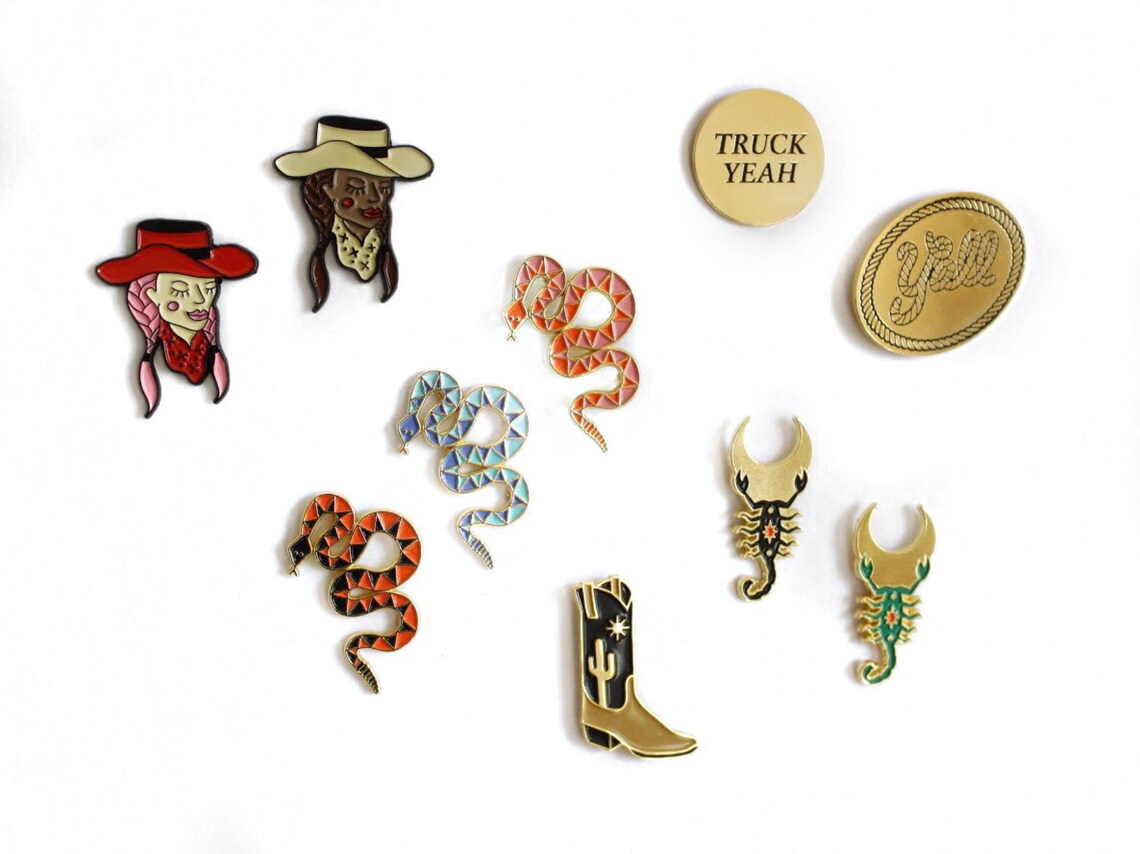 Y'all Rope Enamel Pin - Etsy