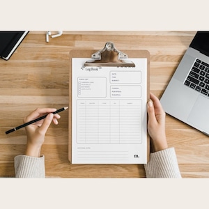 PRINTABLE Film Photography Log Book Analog Photographers Photo Tracker ...