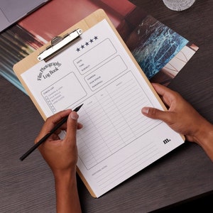 PRINTABLE Film Photography Log Book Analog Photographers Photo Tracker ...