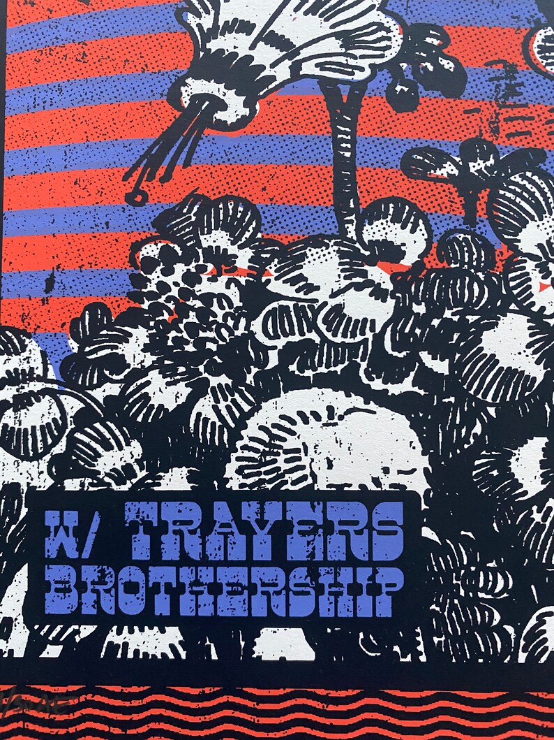 Moe - Original 2018 Concert Poster, Limited, Screen Printed, Black ...