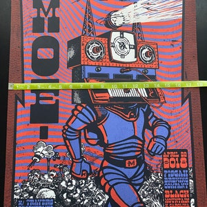 Moe - Original 2018 Concert Poster, Limited, Screen Printed, Black ...