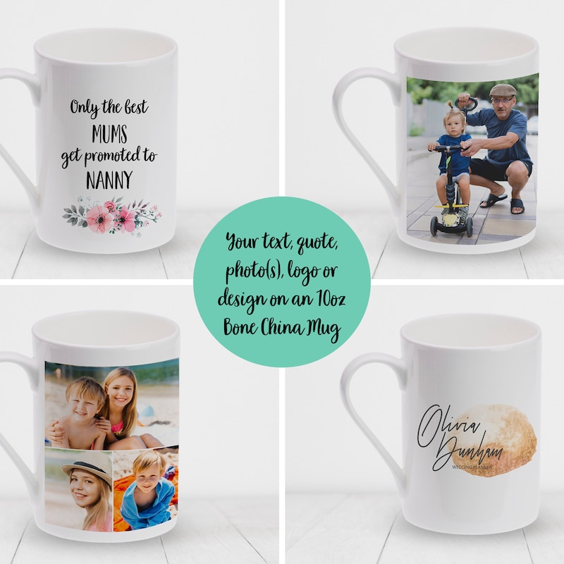 Personalised China Mugs - Etsy UK