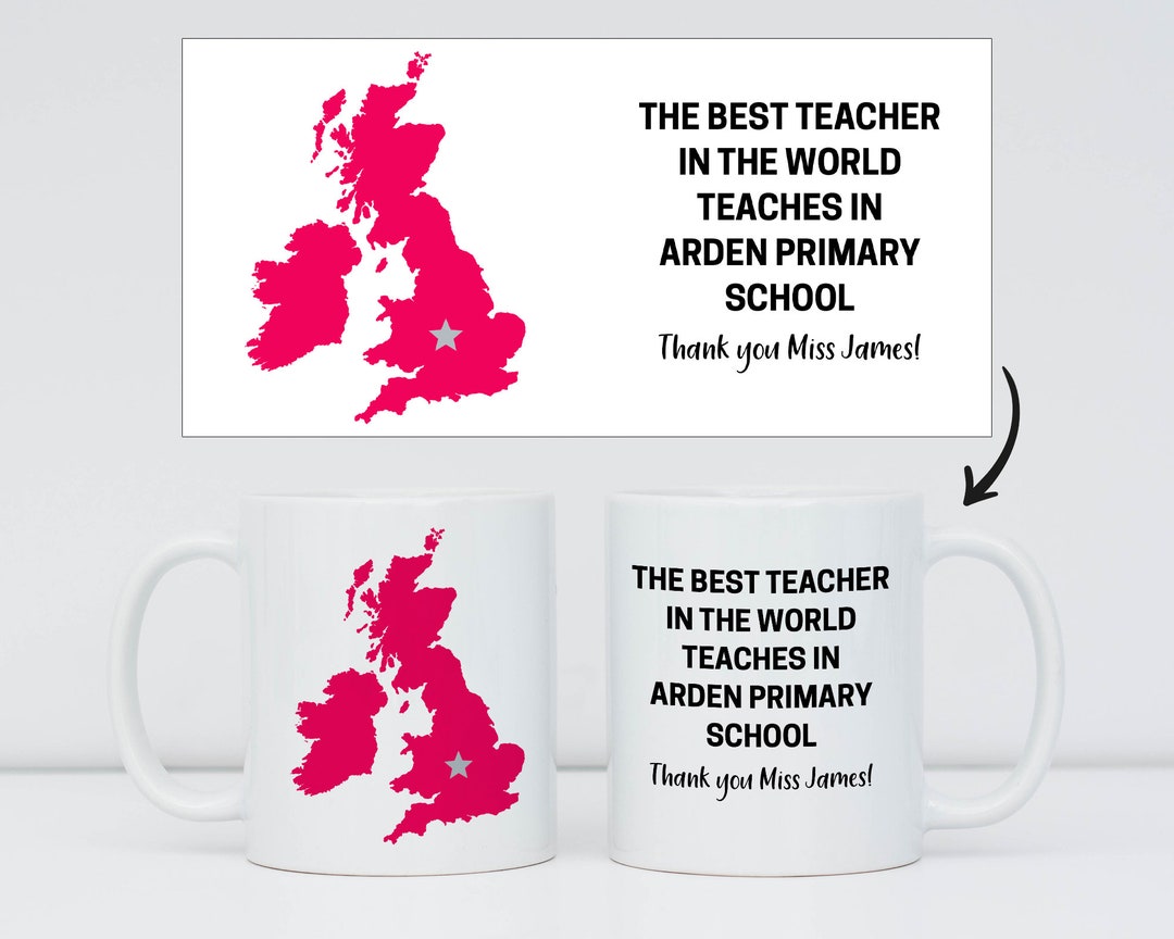 Personalised Teacher Mug Teacher Headteacher Teaching Assistant Teacher ...