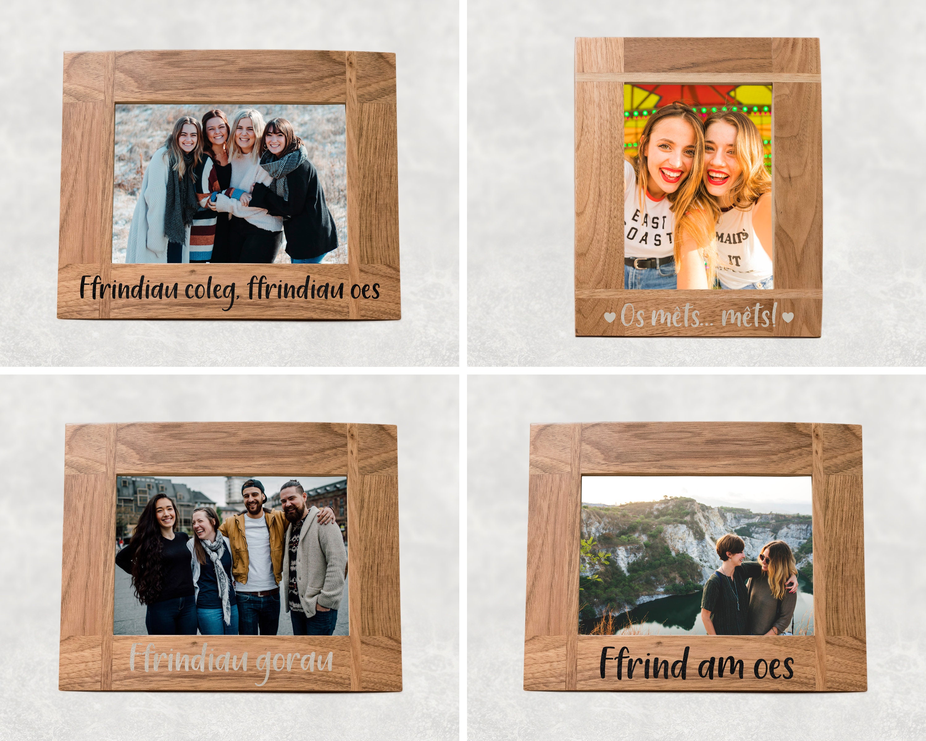 Ffrâm Ffrindiau Ffrâm Neges Ffrindiau oes Ffrind am oes | Etsy