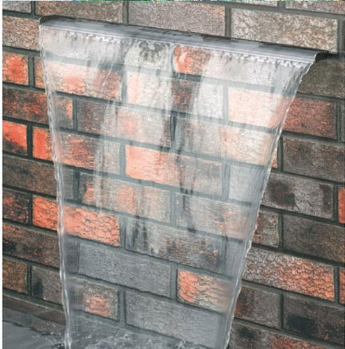 Nakano 12" Waterfall Spillway Scupper for Pool, Fountains, Ponds ...