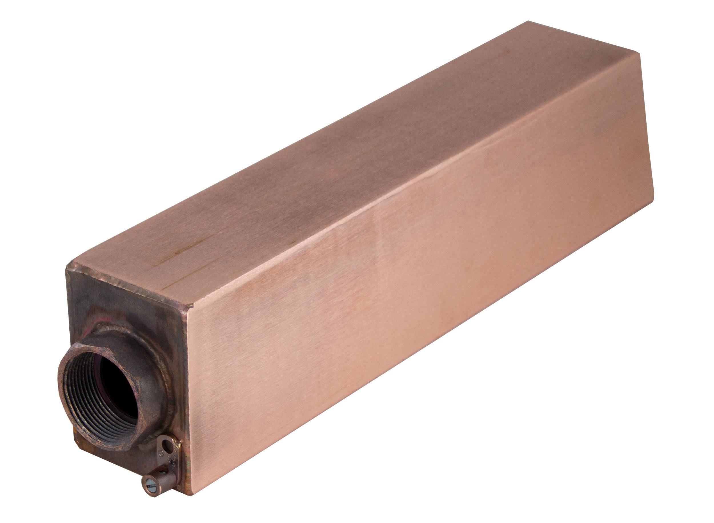 Eden 3 Long Box Scupper Brushed Copper - Etsy Israel