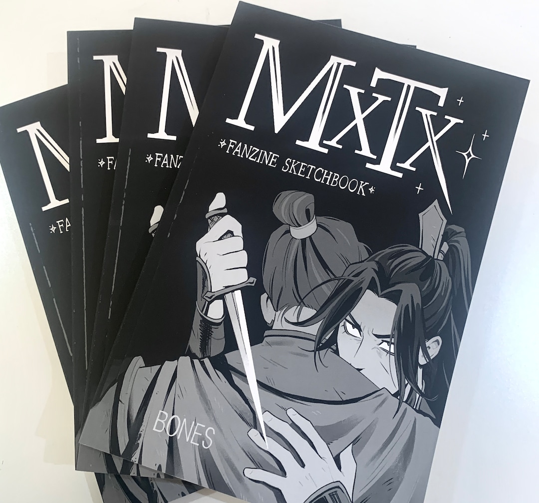 MXTX Fan Sketchbook - Etsy