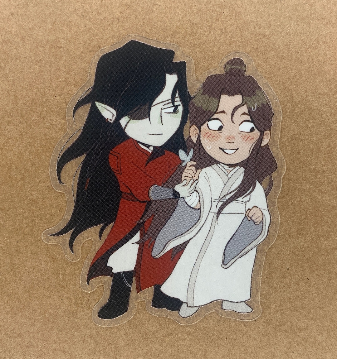 Hualian Clear Sticker - Etsy
