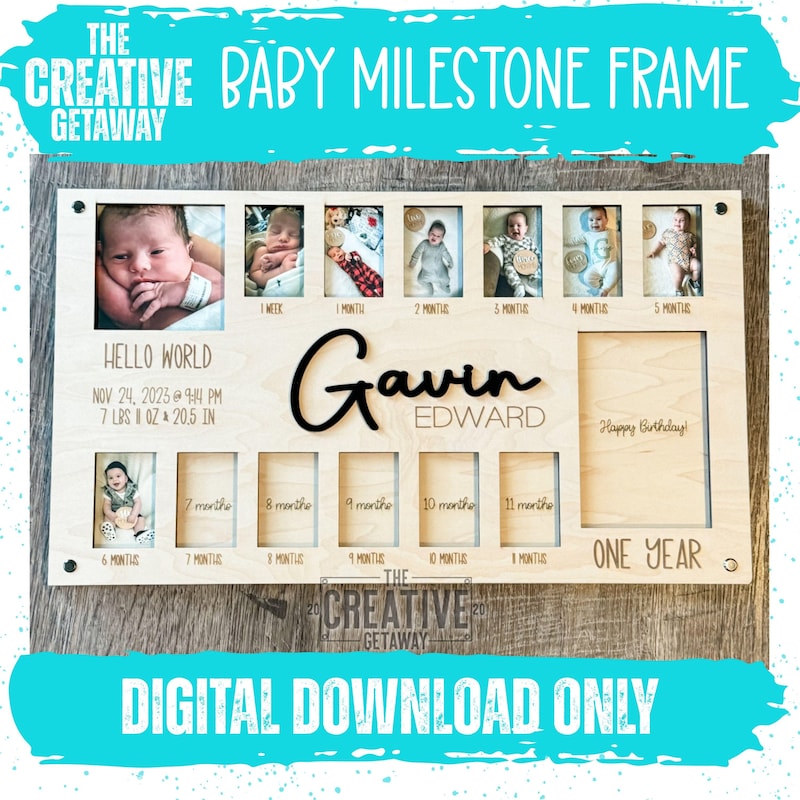 My First Year Frame - Etsy