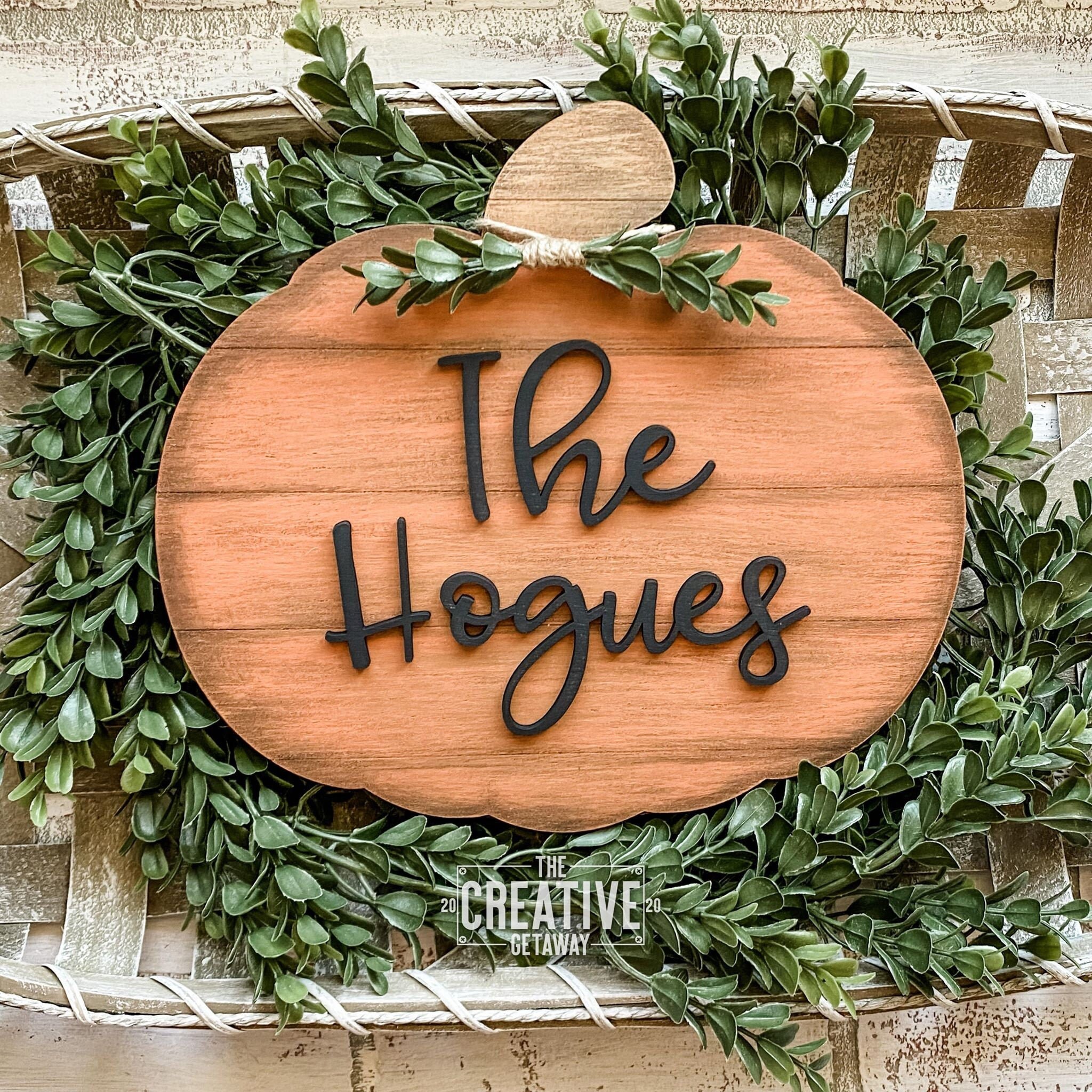 Shiplap Pumpkin Sign Wood Digital Cut File Laser Glowforge Cutting SVG ...