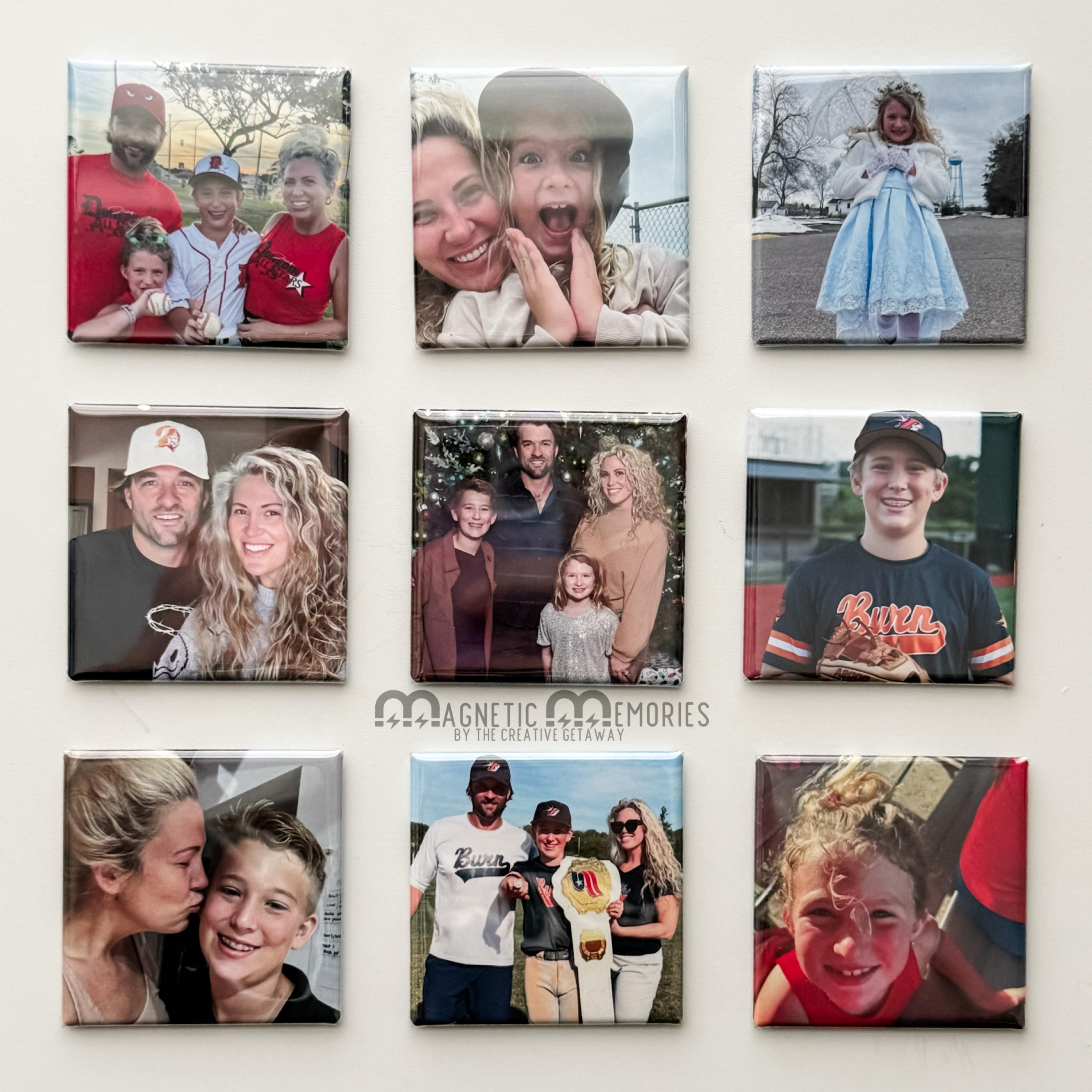 2x2 Custom Photo Magnets | Refrigerator Magnets | Personalized Gift ...