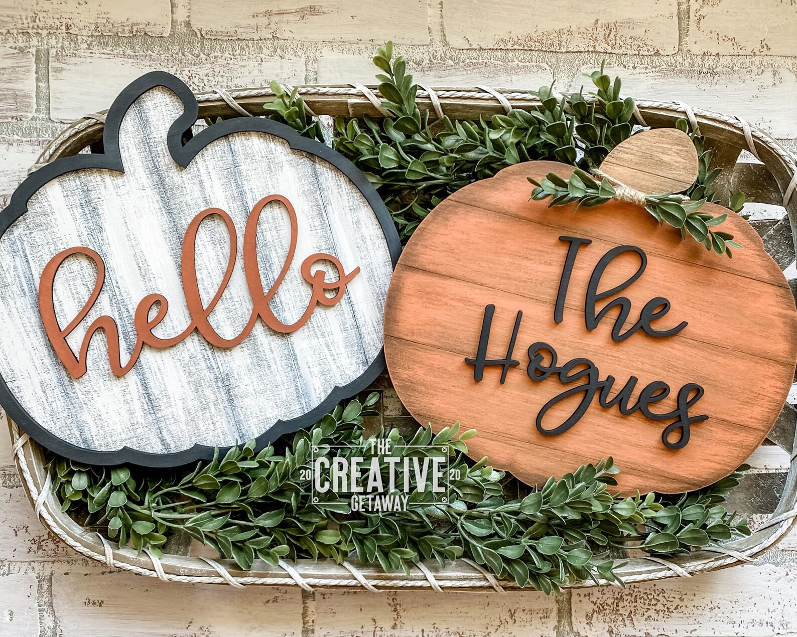 Shiplap Pumpkin Sign Bundle With Frame Wood Digital Cut File | Etsy