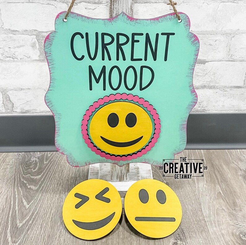 Current Mood Board | Kids Mood Interchangeable | DIY Kit | SVG | Laser ...
