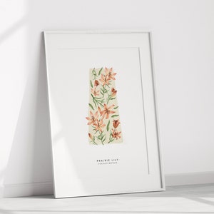 Saskatchewan Prairie Lily | Art Print, Canada, Province, City Art ...