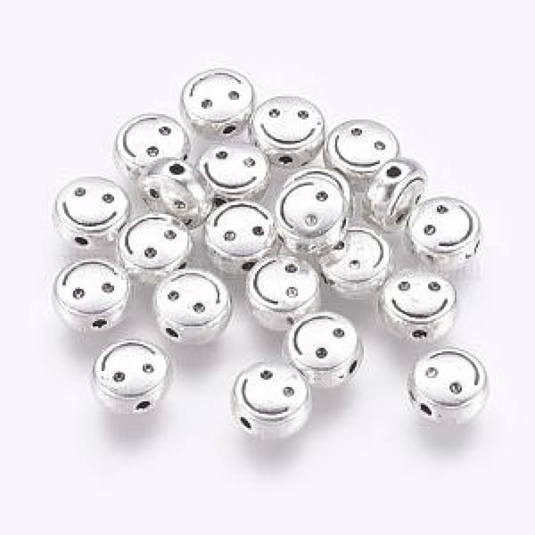 Flat Round Beads - Etsy