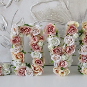 Flower Letters, LOVE Sign Wedding Event Decor, Floral Letters - Etsy