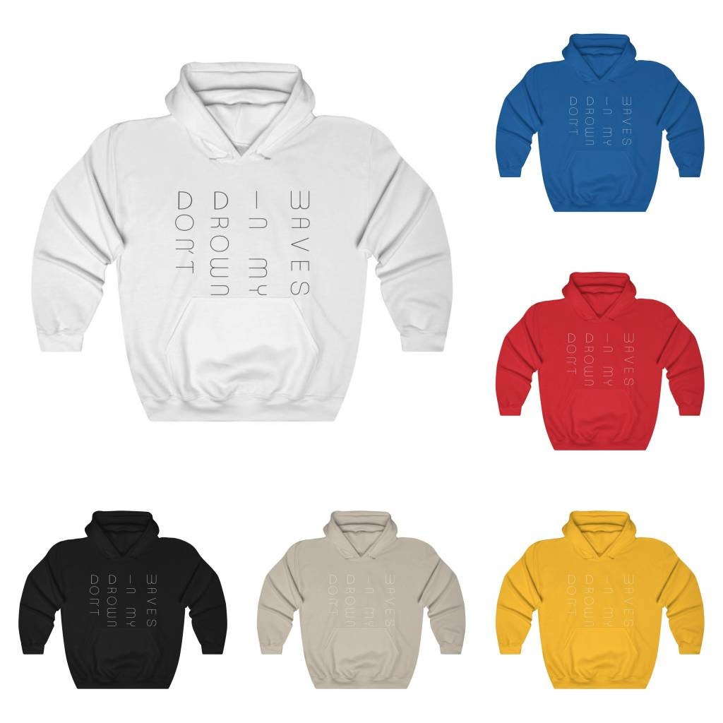 Waves Line Hoodie Japanese Inspired Hoodie Japanese Wave Hoodie Blerd ...