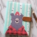 Mr Bear Planner Binder Cover / A5 Planner Binder/ Personal Size Planner ...