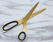 Gold Scissors /gold Antique Vintage Scissors /desk Accessories - Etsy
