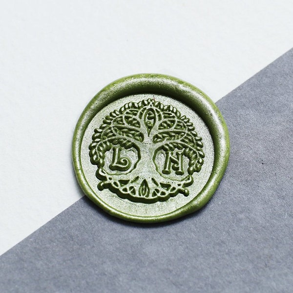 Initial Wax Seal - Etsy