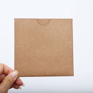 Custom Your Design Kraft Paper Sleeves /recycled Rigid Kraft Paper 3 CD ...