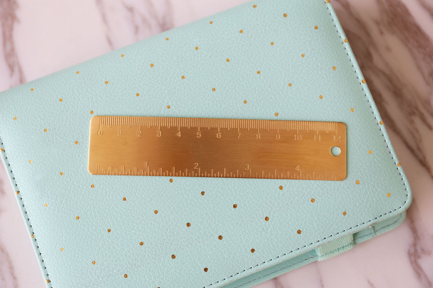12cm Brass Ruler, Metal Ruler, Drawing Ruler, Custom Engrave Kawaii ...