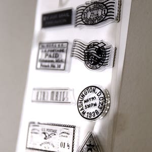 Stamp and Seal Set Clear Rubber Stamps/splash Stamps/planner Stamps ...