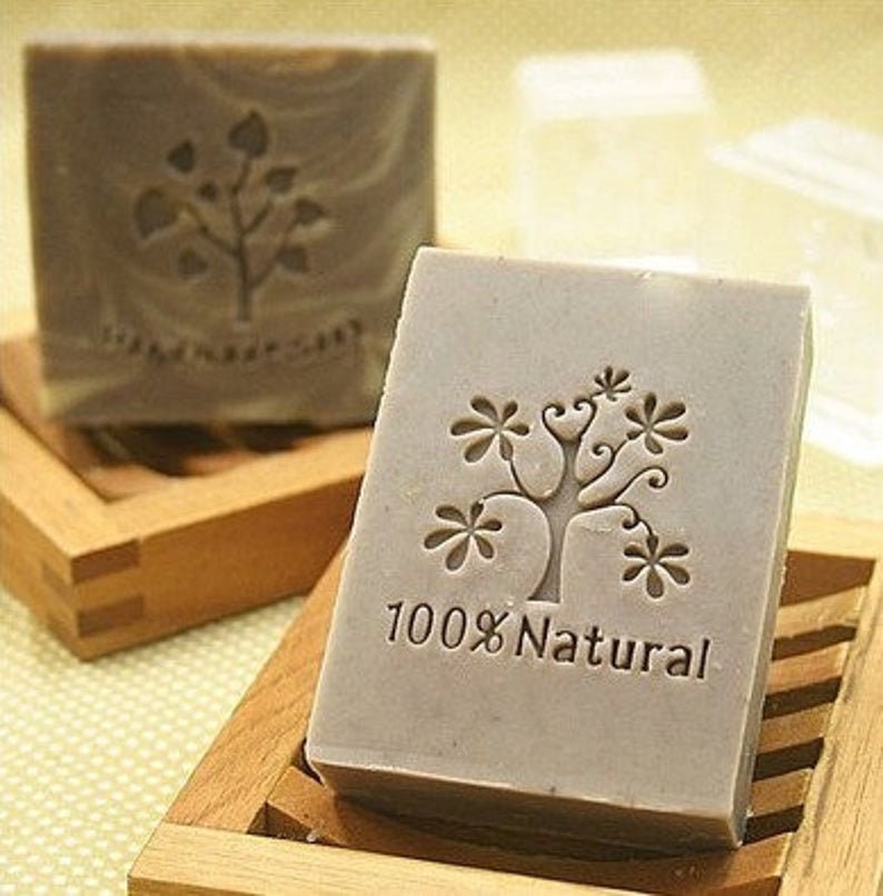 Natural Tree Soap Stamp 100% Seal Mold Tree Soap Stamp Acrylic - Etsy