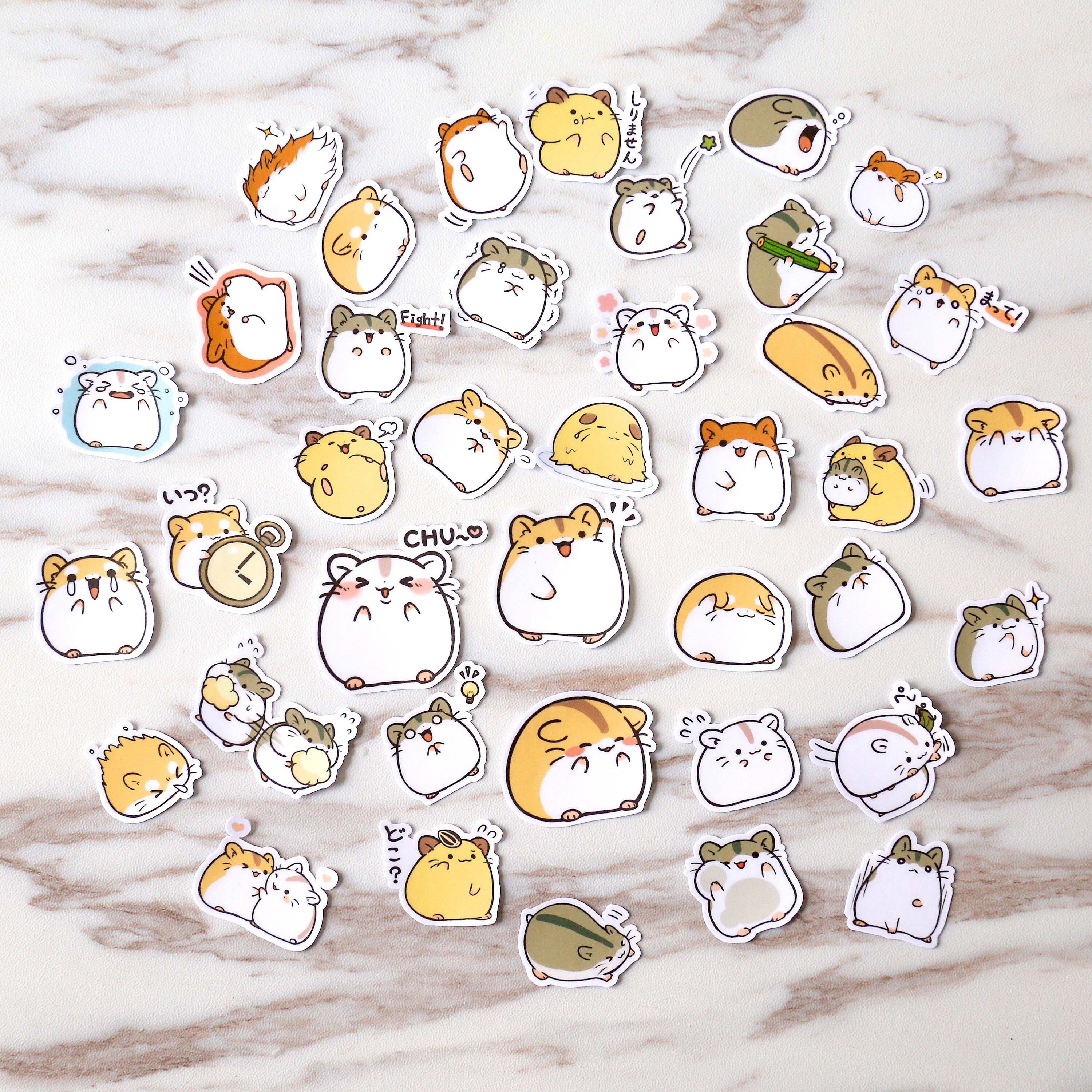 Hamster Stickers Set/ Planner Stickers/ Filofax Stickers/lap | Etsy