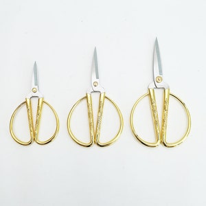 Gold Antique Scissors/gold Antique Vintage Scissors /custom Engrave ...