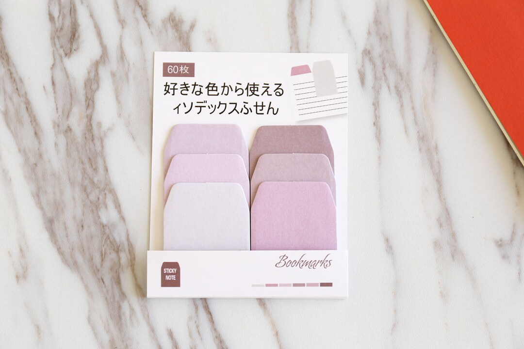 Purple Ombre Sticky Notes, Sticky Note Tabs, Planner accessories ...