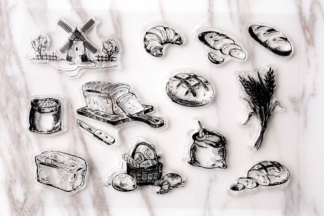 Wheat Transparent Clear Silicone Stamp/ Planner Stamps/stamp - Etsy