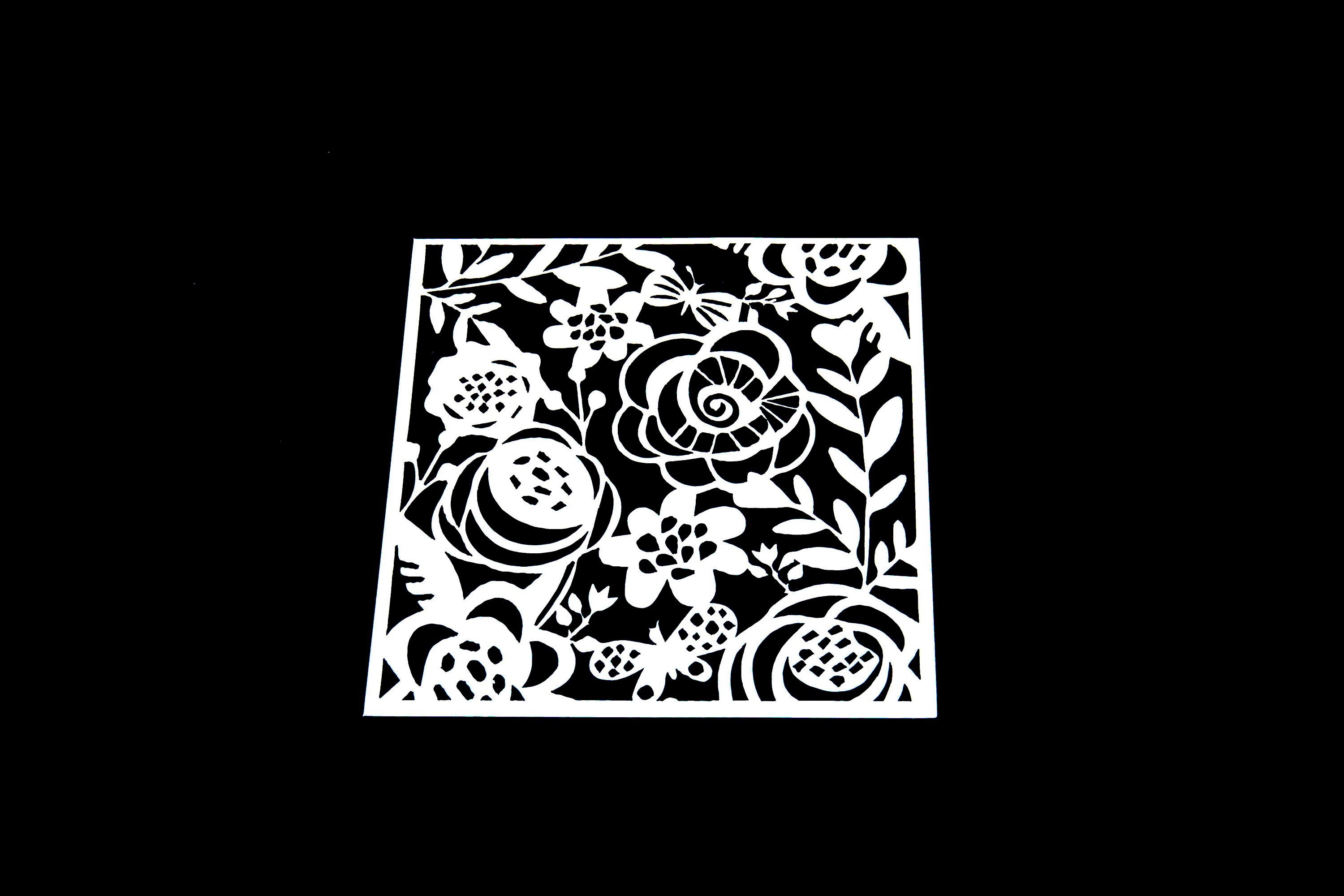 Spring Floral Stencil/botanic Bullet Journal Stencil /notebook - Etsy