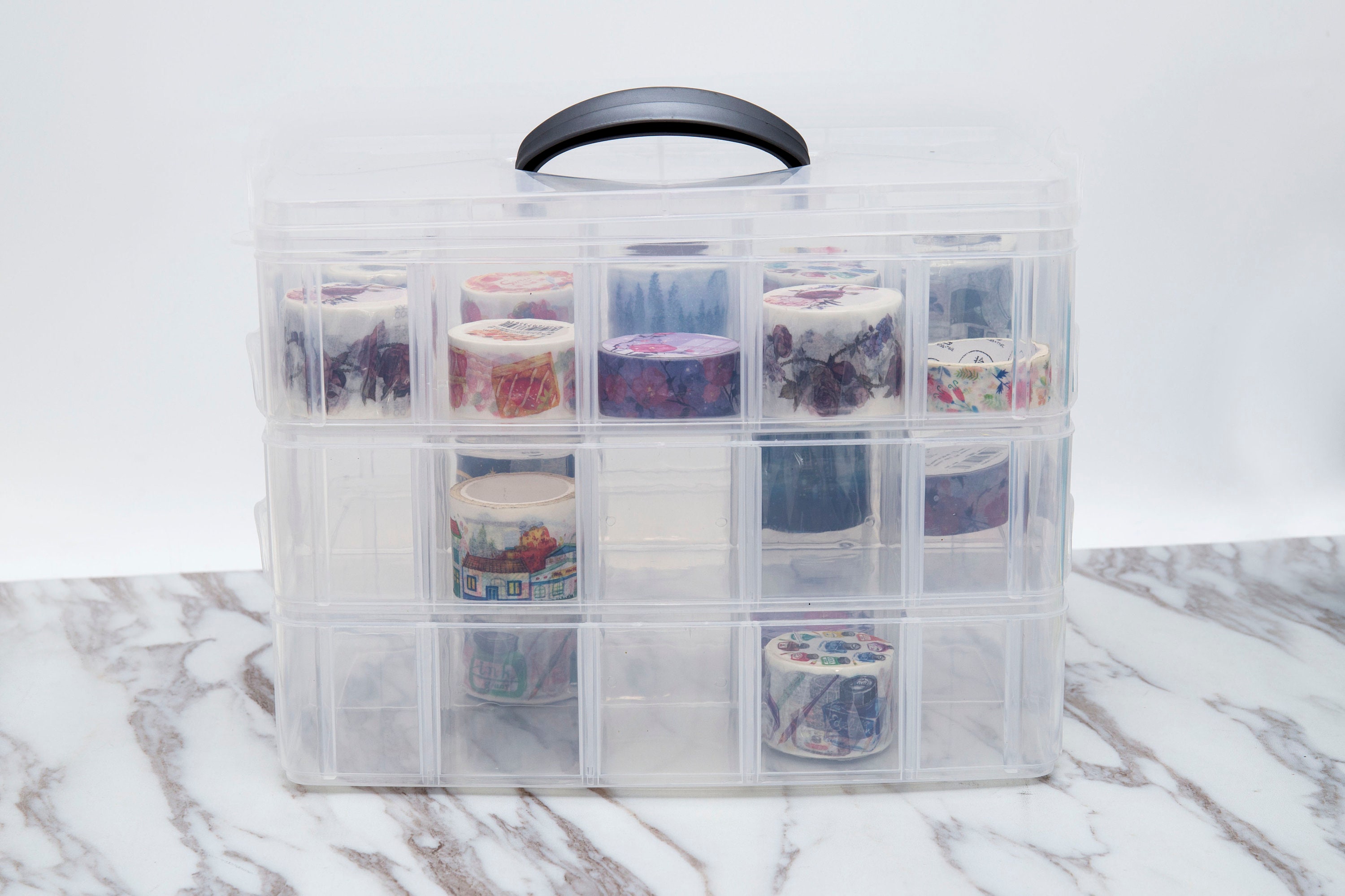 3 Layer Washi Tape Storage Case /washi Tape Organizer/ Masking - Etsy