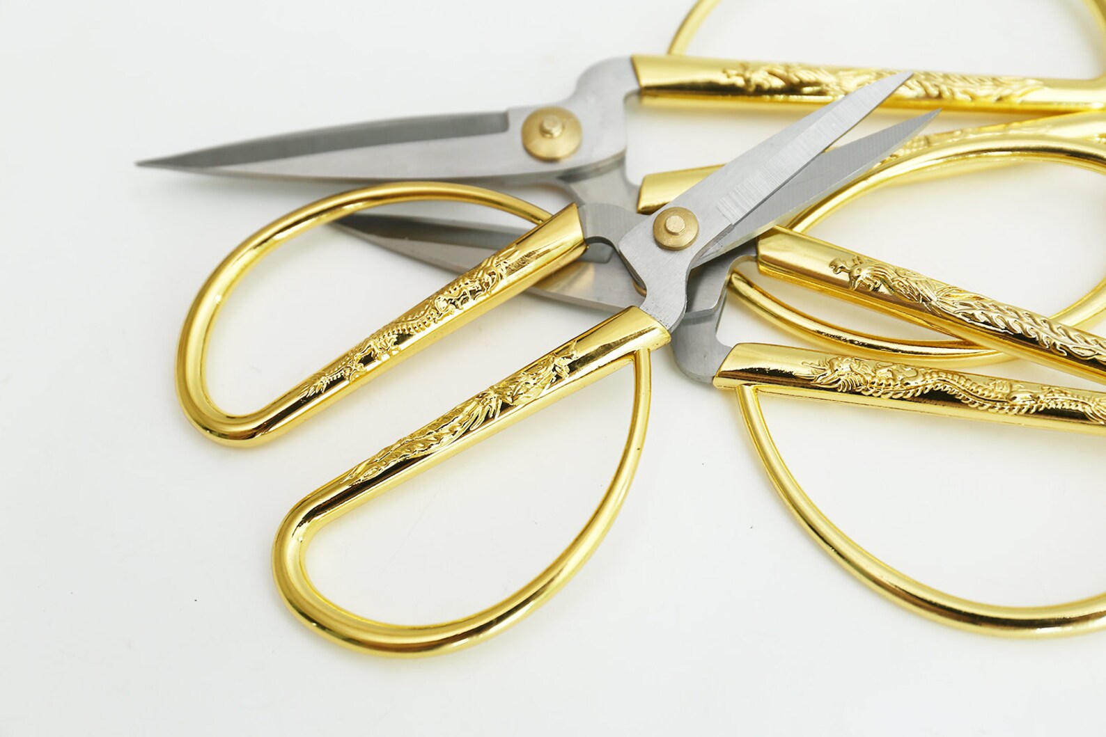 Gold Antique Scissors/gold Antique Vintage Scissors - Etsy