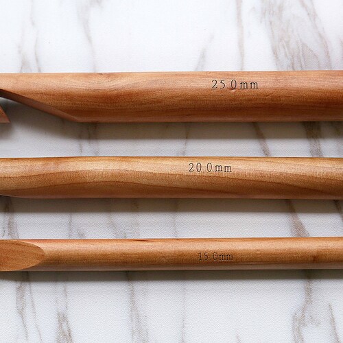 Three Size Giant Knitting Needles/ Crochet Hook/ Crochet - Etsy