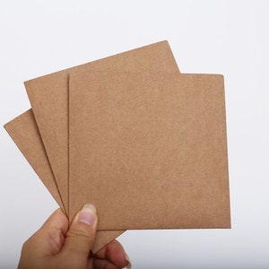 Custom Your Design Kraft Paper Sleeves /recycled Rigid Kraft Paper 3 CD ...