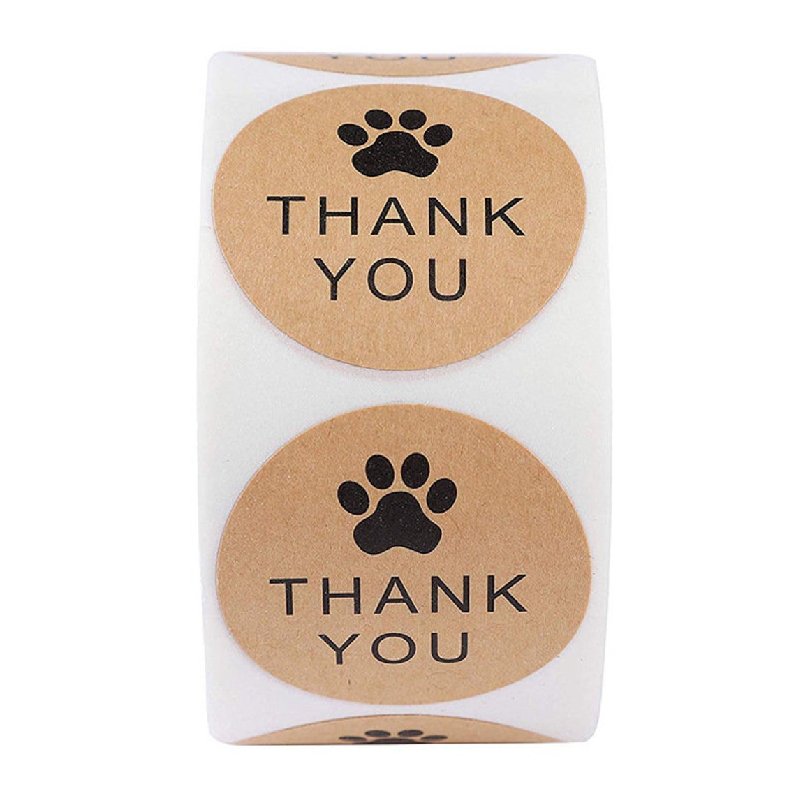 Thank You Stickers Paw/dog Food Stickers / Pet Business - Etsy
