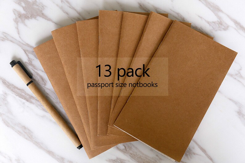 13PCS Passport Traveler's Notebook Insert/midori | Etsy