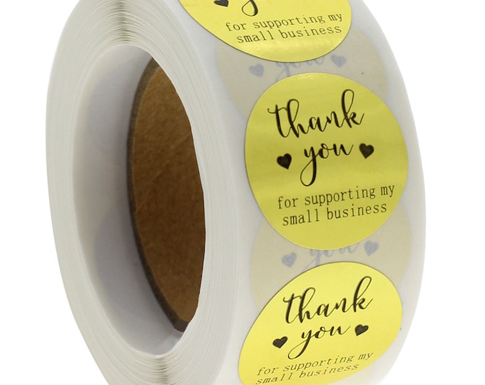 Thank You Stickers /8 Designs Packaging Stickers /modern - Etsy